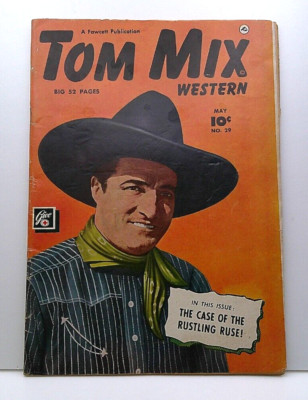 TOM MIX WESTERN #29 1950 A FAWCETT PUBLICATION COMIC BOOK | eBay