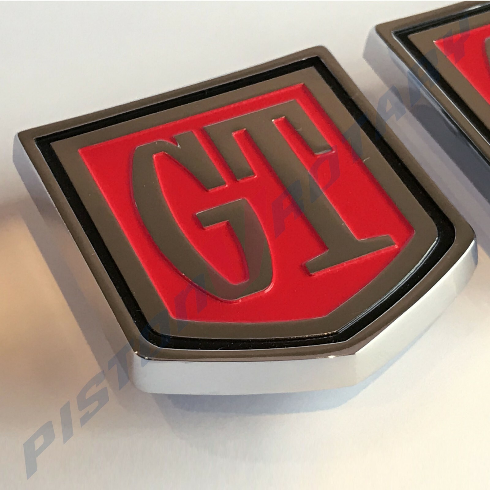 GT Shield CORTINA Rear Quarter Guard Fender Badge x2 for FORD MK1 MK2 ...