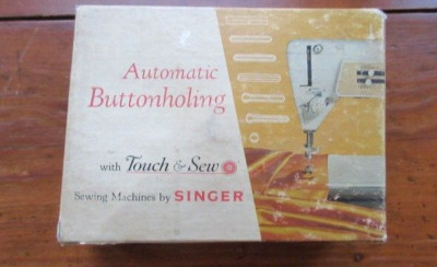 Singer Automatic Buttonholer 161829 Touch Sew Sewing Machines ...