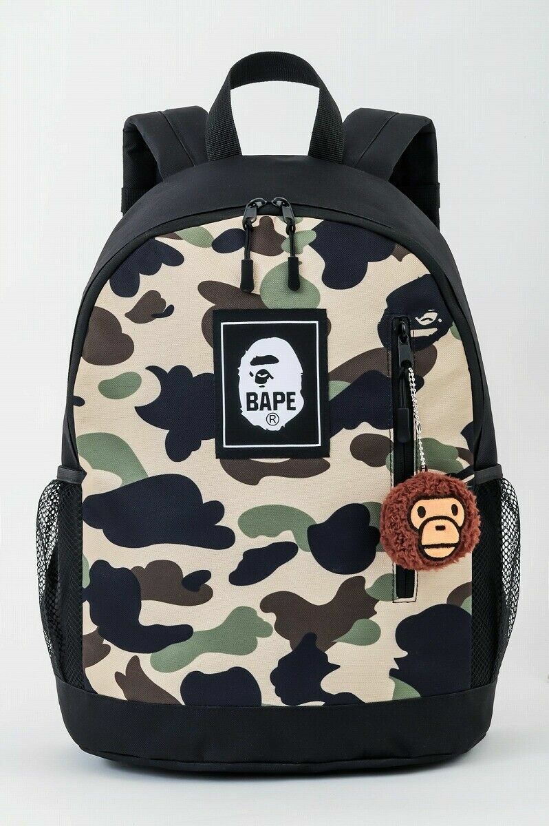 BAPE KIDS A Bathing Ape 2022 COLLECTION CAMO Backpack & MILO BAPE KIDS A Bathing Ape 2022 COLLECTION CAMO Backpack & MILO