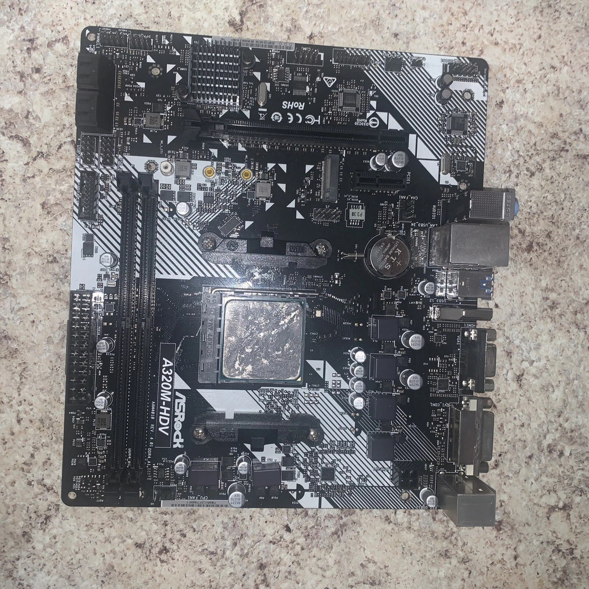 Asrock Amd A320 Chipset Am4 Interface A320m-hdv Desktop Pc, 58% OFF