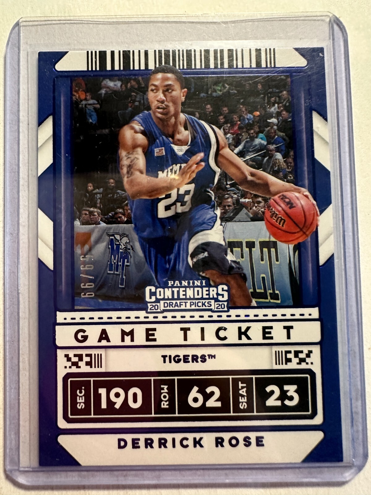 K32,549 - 2020-21 Panini Contenders Draft Picks Game Blue #4 Derrick ...