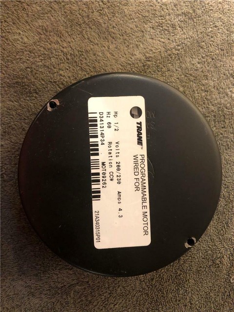 Trane Variable Speed Blower Motor 1/2 HP GE 5sme39hl0300 With Harnesses ...