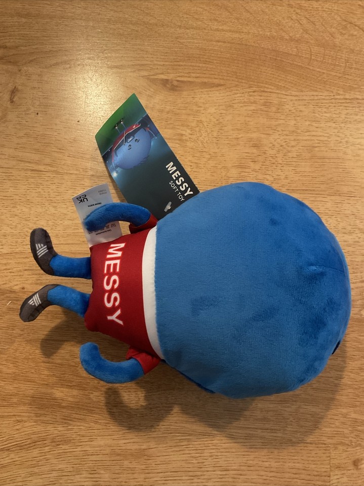 Aldi Messy (Messi) Plush Soft Toy Footballer New With Tags | eBay UK