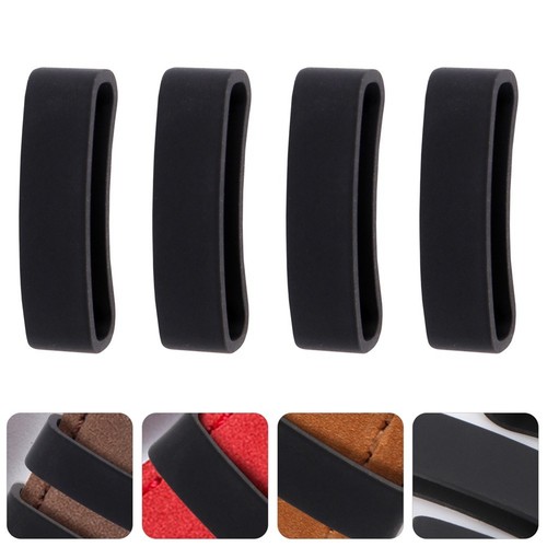 6pcs Watch Band Keeper Loop Rubber Watch Band Retainer Useful Watch ...