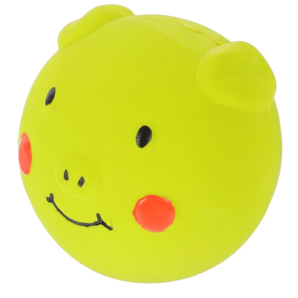 Squeaky Puppy Toy Cartoon Pig Shaped Dog Teeth Toy Interactive Chewing ...