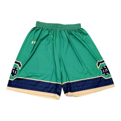 Men's Notre Dame Fighting Irish Under Armour Practice Shorts Green/Navy ...