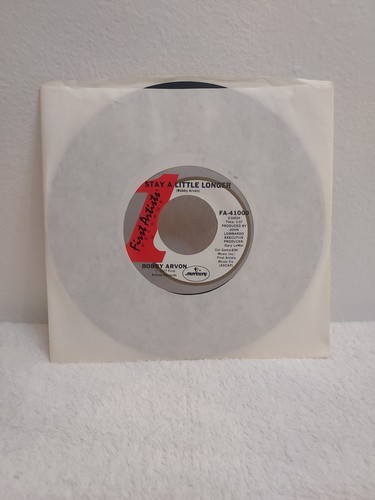Bobby Arvon~Until Now/Stay A Little Longer~1977 Mercury Records~FA ...