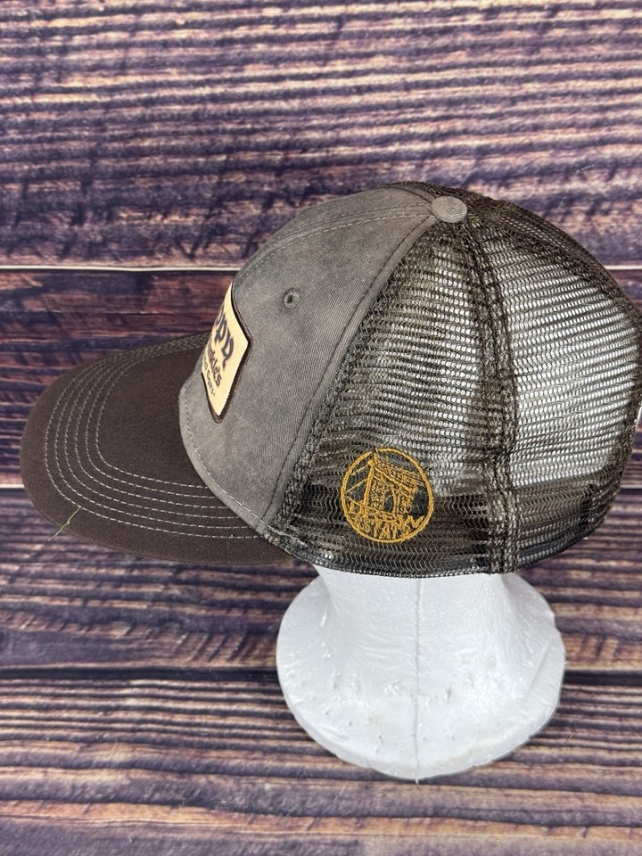 Pappy Van Winkle barrel fermented Cigar Brown trucker snapback Cap Hat ...