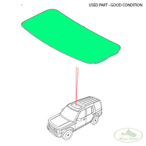 LAND ROVER SLIDING ROOF SUNROOF GLASS LR4 LR044767 USED | eBay
