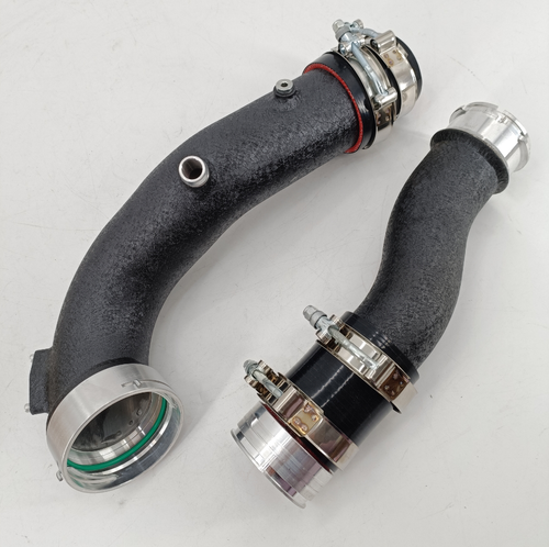 Charge Pipe Boost pipe intercooler pipe Kit For BMW N55 X5 X6 3.0L F15 ...