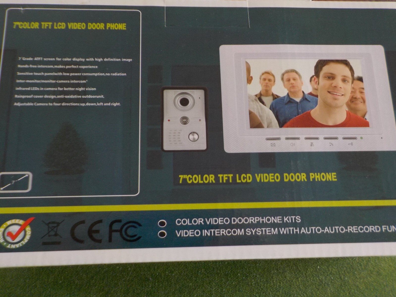 SECURITY INTERCOM SYSTEM WITH VIDEO & AUTO RECORD $150 | eBay