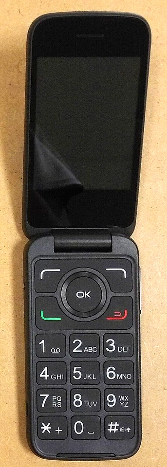 Alcatel SmartFlip 4052R - Gray and Black ( AT&T ) 4G VoLTE Flip Smartphone | eBay