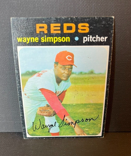 1971 TOPPS # 339 WAYNE SIMPSON CINCINNATI REDS | eBay