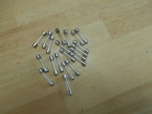Lot/20 L/F 312-1/2 amp (AGC) 250V Fast Acting Glass Fuse 1/4"X1.25",312 ...