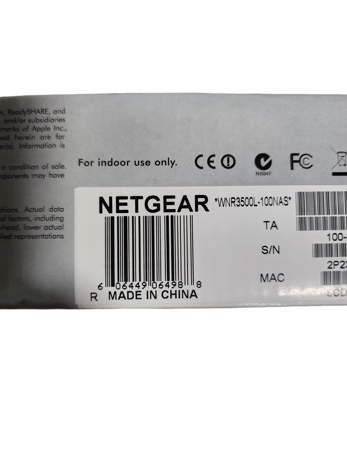 Netgear WNR3500 150 Mbps 4-Port Gigabit Wireless N Router (WNR3500L ...
