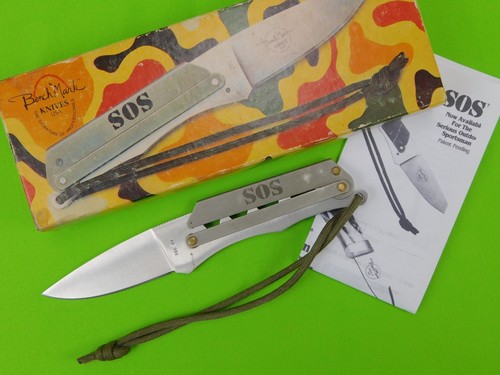 US BenchMark SOS Knife with Box | eBay