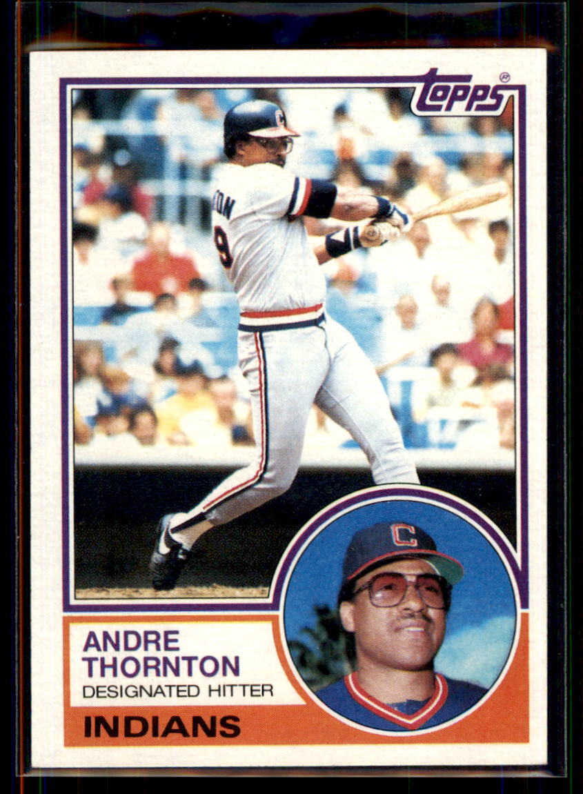 1983 Topps Andre Thornton #640 Cleveland Indians | eBay