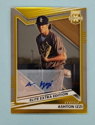 2022 Panini Elite Extra Edition Ashton Izzi Auto Optic #126 Card /99 | eBay