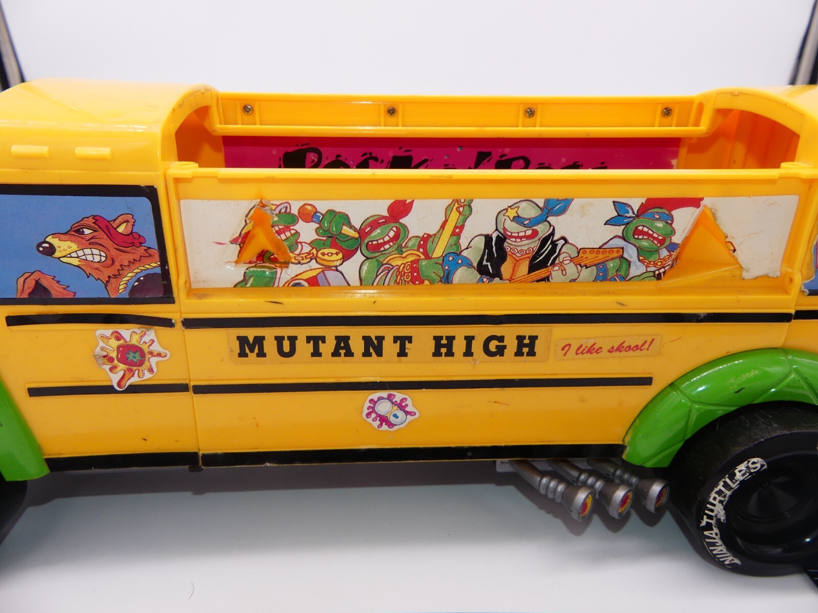 1992 Teenage Mutant Ninja Turtles Mutant High School Rock 'N' Roll Muta ...