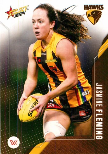 2024 Hawthorn Hawks AFLW Select Footy Stars Card - Jasmine Fleming | eBay