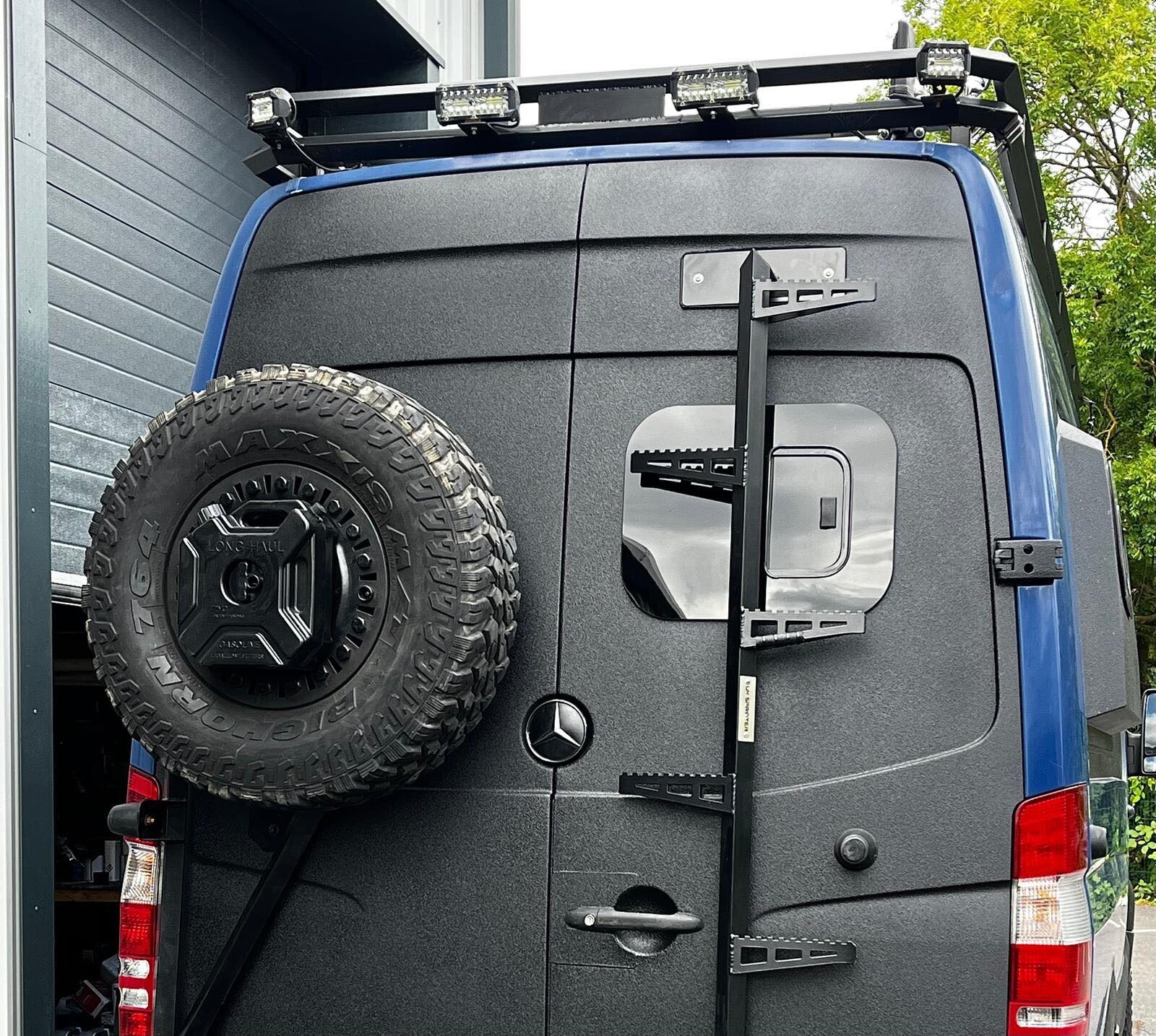 Mercedes Sprinter / VW Crafter Spare Wheel Carrier | eBay UK