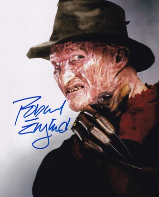 ROBERT ENGLUND signed Autogramm 20x25cm NIGHTMARE ON ELM in Person ...