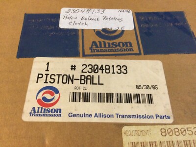 Genuine Allison Transmission Piston Balance 23048133 | eBay