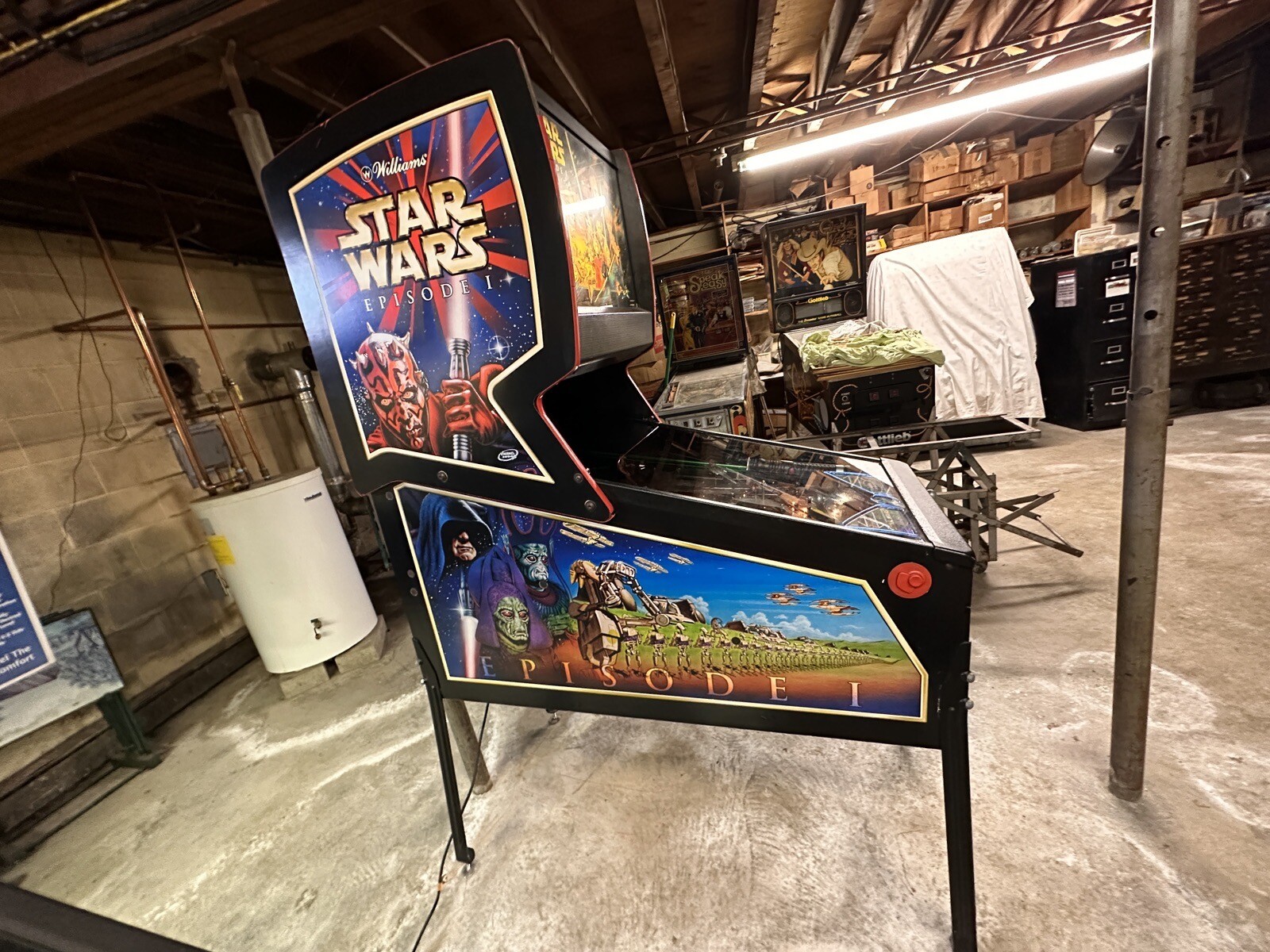 williams star wars episode 1 pinball machine | eBay