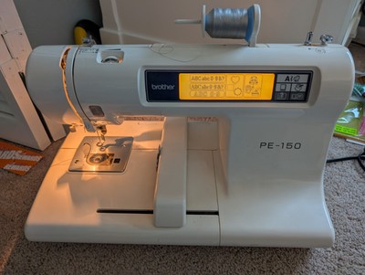 Brother PE-150 Sewing Machine Embroidery Machine Computerized Auto ...