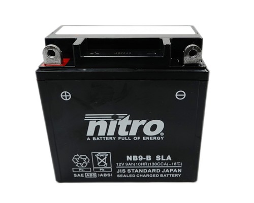 Nitro NB9-B / YB9-B SLA GEL AGM Batterie 12V 9AH - Einbaufertig (CB9-B ...
