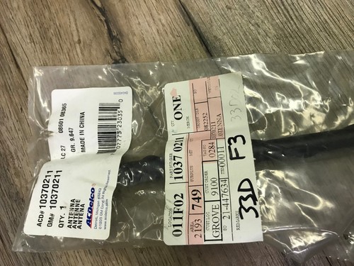 Radio Antenna Mast Digital Radio AC Delco NOS GM Original Equipment ...