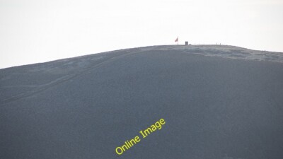 Photo 6x4 Castlelaw Hill Woodhouselee A red range flag flies from the ...