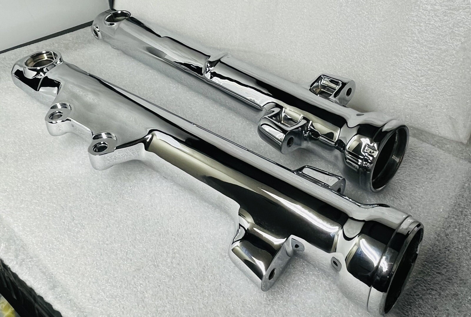 Harley Fork Legs Sportster 48 model XL Sliders 39mm 2011 -15 Chrome ...