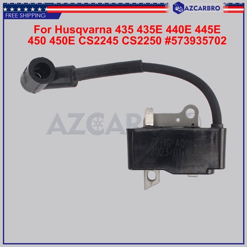 For Husqvarna 435 440 440E 445 450E New Ignition Coil Module #573935702 ...