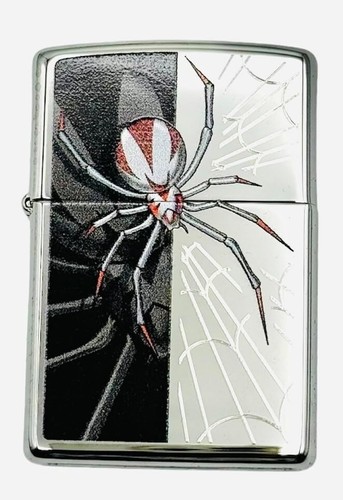 Personalized Zippo Lighter Classic High Polish Spider Web - Engraving ...