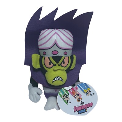 Powerpuff Girls Plush Toy Stuffed Animal Mojo Jojo 7 inch NWT | eBay