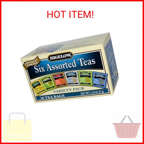 Six Assorted Tea Variety Pack 18 Bag(S) 72310001923| eBay