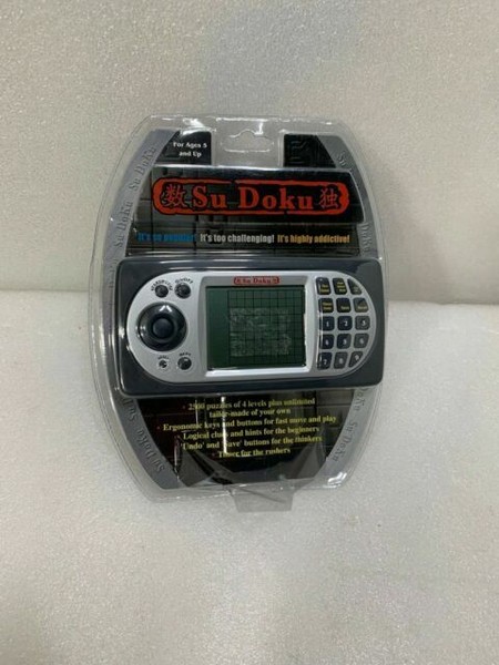 Electronic Handheld Sudoku Game With 2500 Puzzles for sale online | eBay