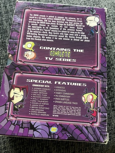 Invader Zim Box Set (DVD, 2006, 3-Disc Set) for sale online | eBay