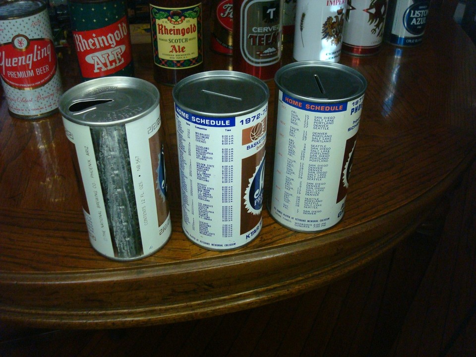 A-1 PREMIUM BEER BANK TOP BEER CANS 3 LOT NATIONAL BREWING PHOENIX ARIZ ...