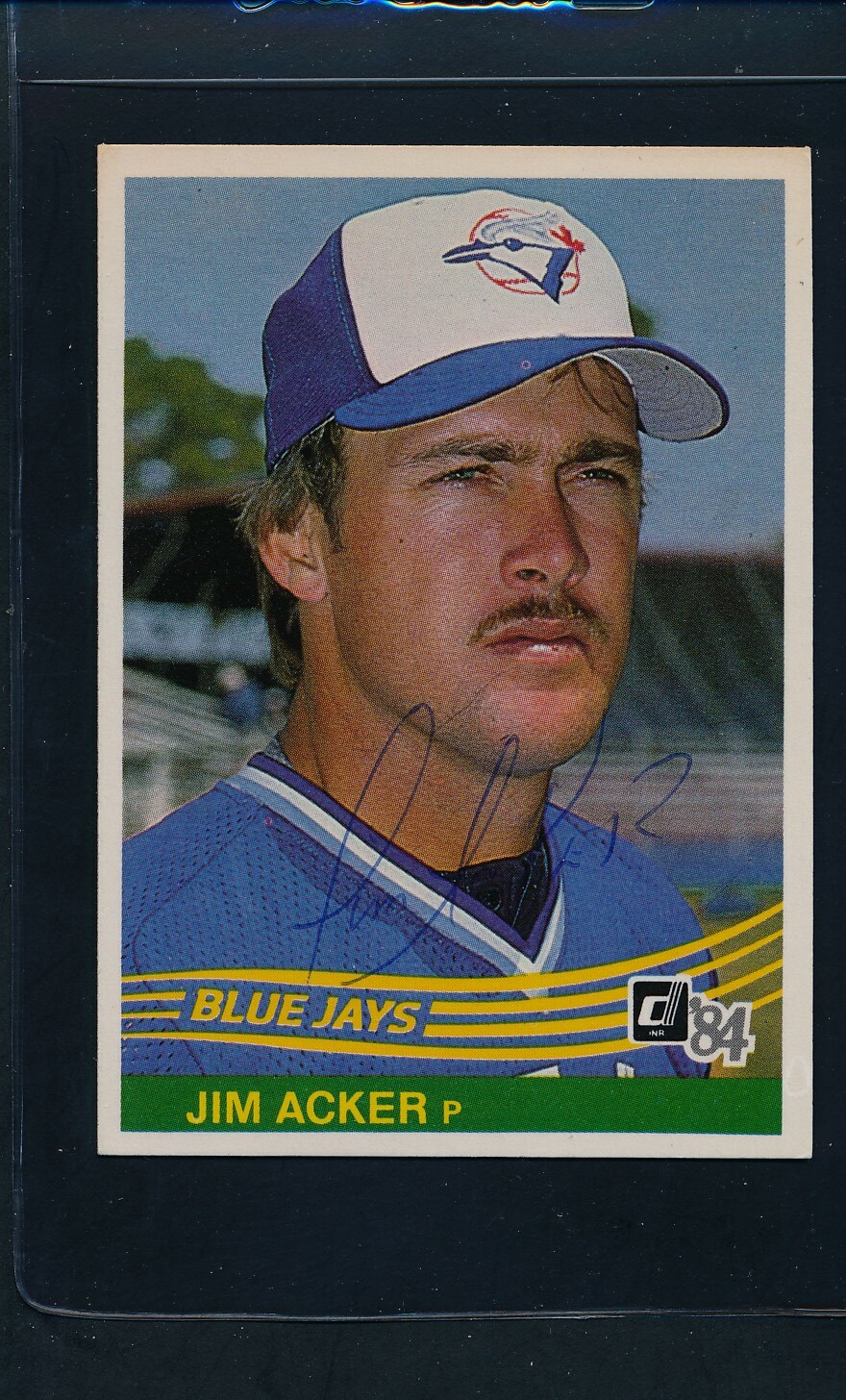 1984 Donruss #146 Jim Acker Blue Jays Signed Auto *49614 | eBay