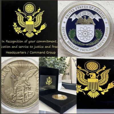 UNITED STATES DEFENSE NUCLEAR FACILITIES SAFETY BOARD CHALLENGE COIN ...