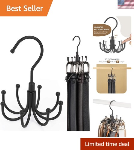 Compact Rotatable 2 Pack Closet Accessory Hangers for Clutter-Free ...