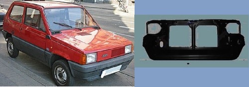 FIAT PANDA MODEL 1982 00 FRONT PANEL NEW AFTERMARKET | eBay