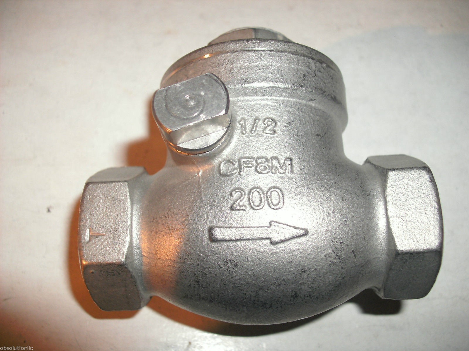 CF FLUIDS CK20S 1/2" FNPT CF8M 316 STAINLESS STEEL SWING CHECK VALVE | eBay