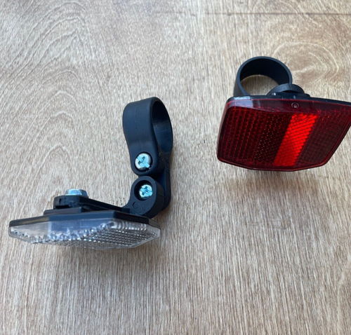 Cat Eye Bike Front And Rear Reflector Set | eBay