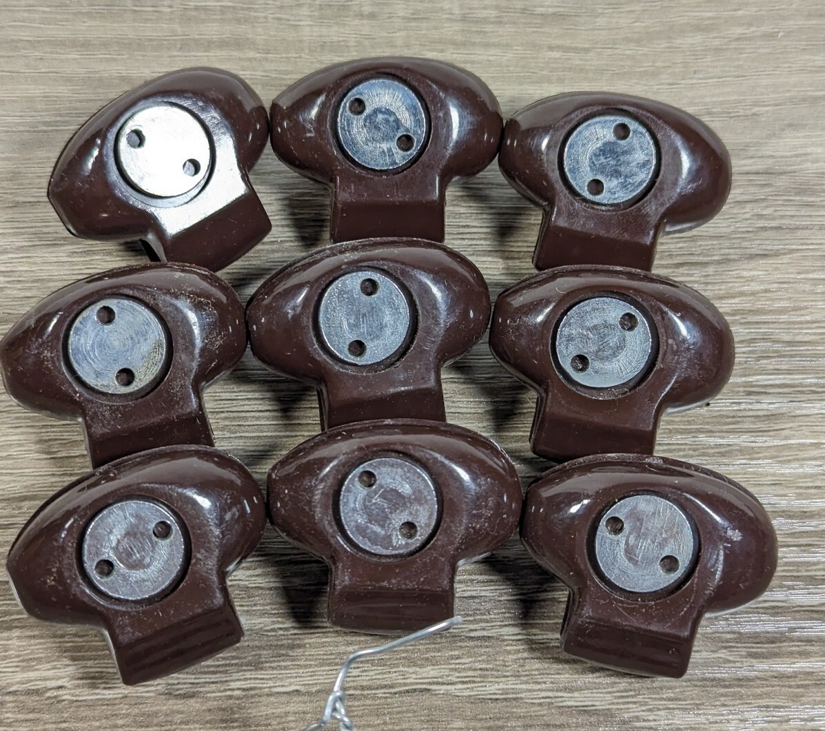 Gun Pistol Handgun Shotgun Rifle Trigger Locks Brown Plastic With Keys ...