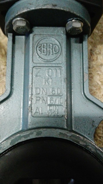 Keystone Absperrschieber Klappe Edelstahl Optiseal 14-102 Pn10 / Dn100 ...