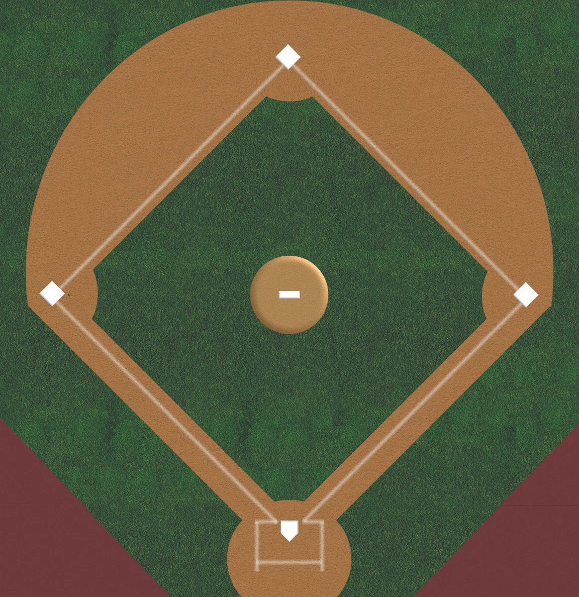 Baseball Infield Layout
